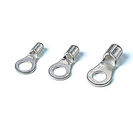 Abb NON-INSUL RING TERMINAL, 16-14, #8 K14-8R-M | Zoro